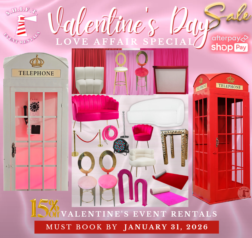 Valentine’s Day Event Rentals | Corporate & Brand Activations | Raleigh ...