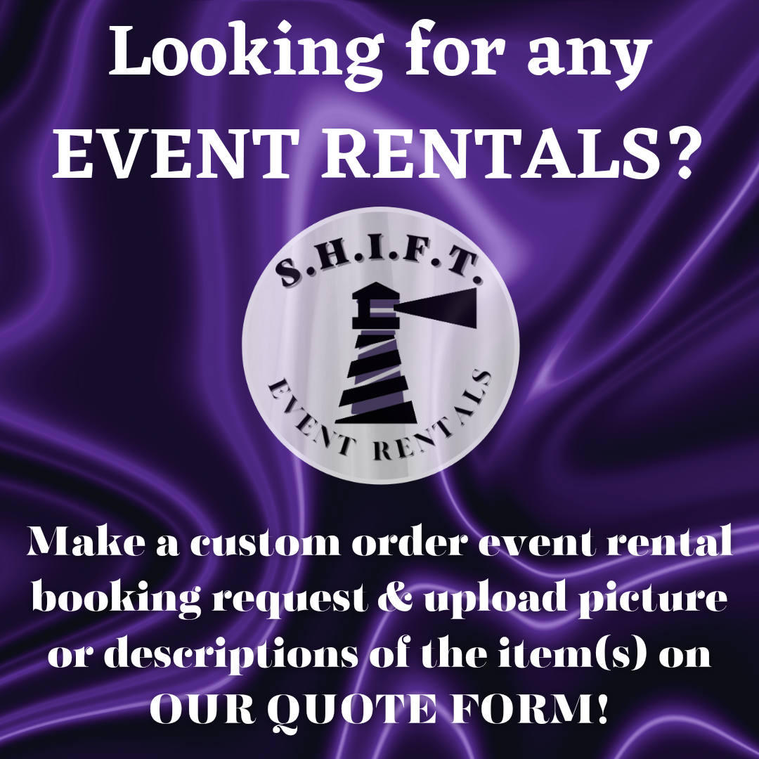 A New Rental Inventory Request! – S.H.I.F.T. Event Rentals