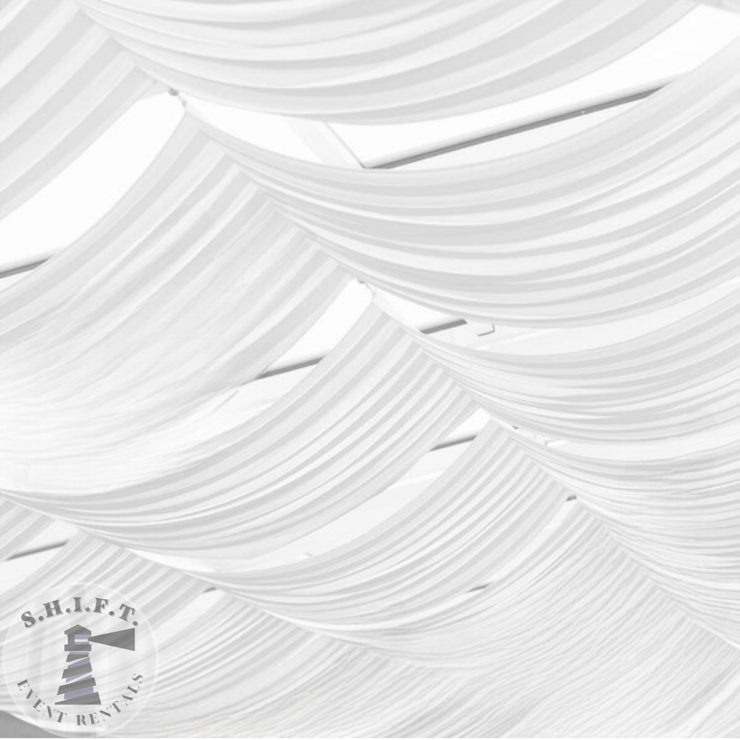 Ceiling Drape Packages – S.H.I.F.T. Event Rentals