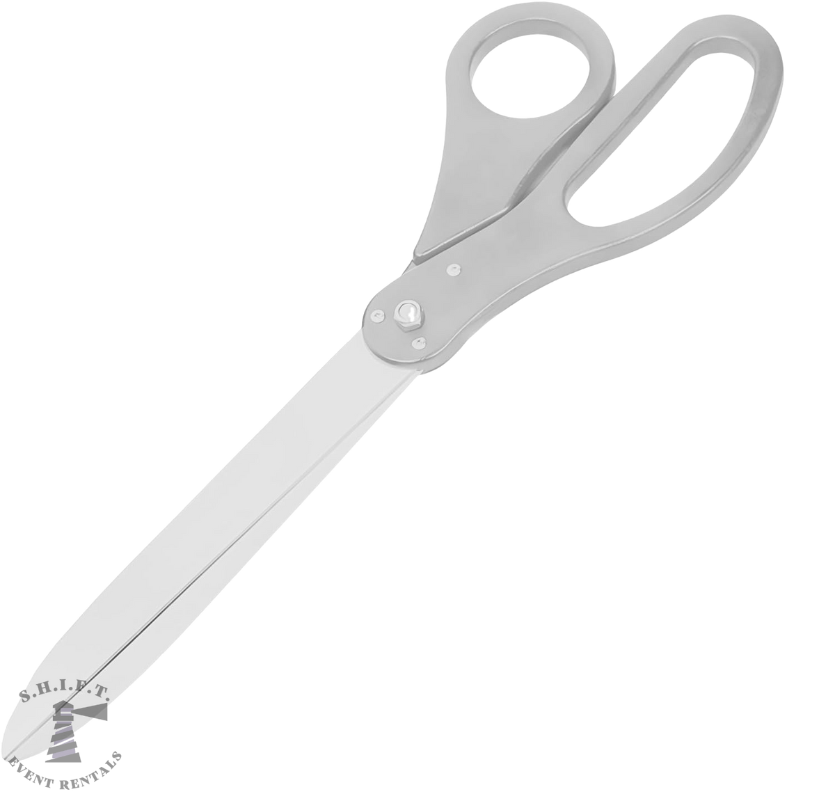 25" Silver Oversized Scissors – S.H.I.F.T. Event Rentals