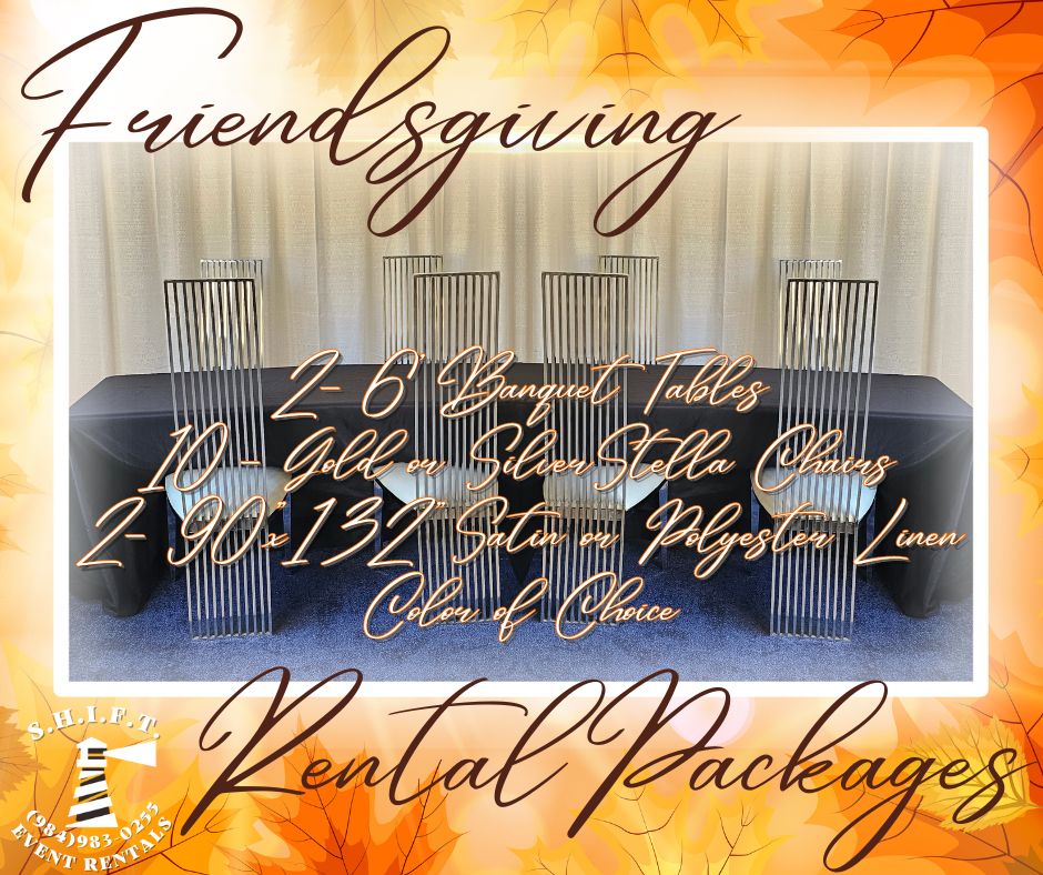 Dinner Package (Formal Dining) – S.H.I.F.T. Event Rentals